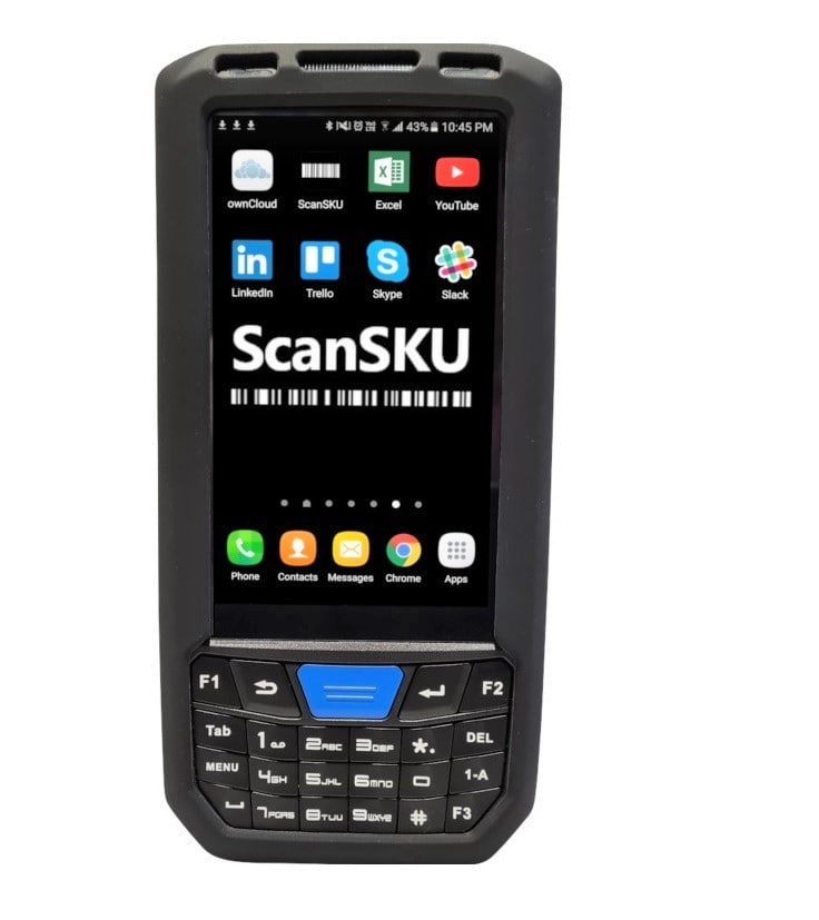 Android Barcode Scanner- Rugged R Series (1D) – ScanSKU UK