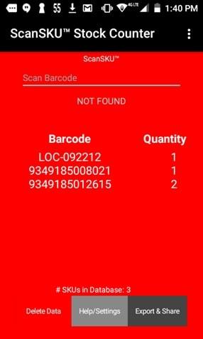 Stock Counter – ScanSKU UK